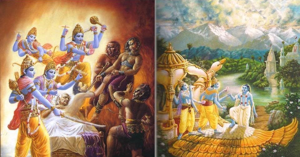 Bhaktisulabham: NARAYANEEYAM DASAKAM - 22 - STORY OF AJAMILA