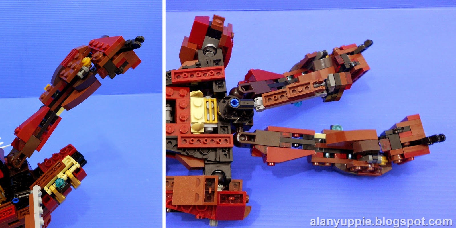 Alanyuppie's LEGO Transformers: LEGO Beast Wars Dinobot Part 1 ...