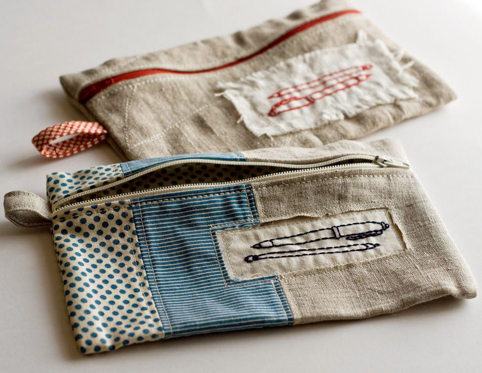 Zippered Case with Reverse Applique Tutorial ~ DIY Tutorial Ideas!