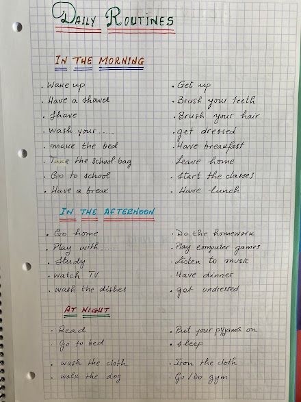 ENGLISH 6 UNIT 1 ENGLISH 6 UNIT 1