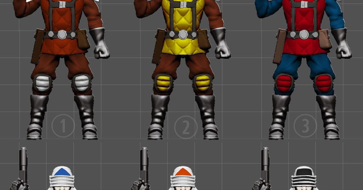 1000 Foot General: Which color scheme do you prefer?