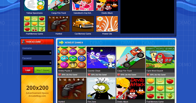 Arcade Flash Oyun Scripti ~ Php Script Asp Script Script İndir