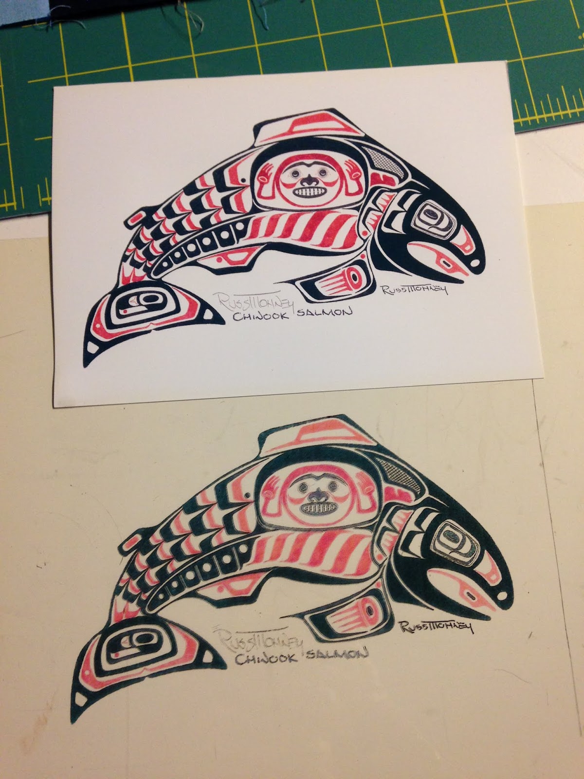 Quilt to the Edge....: Formline Quilt