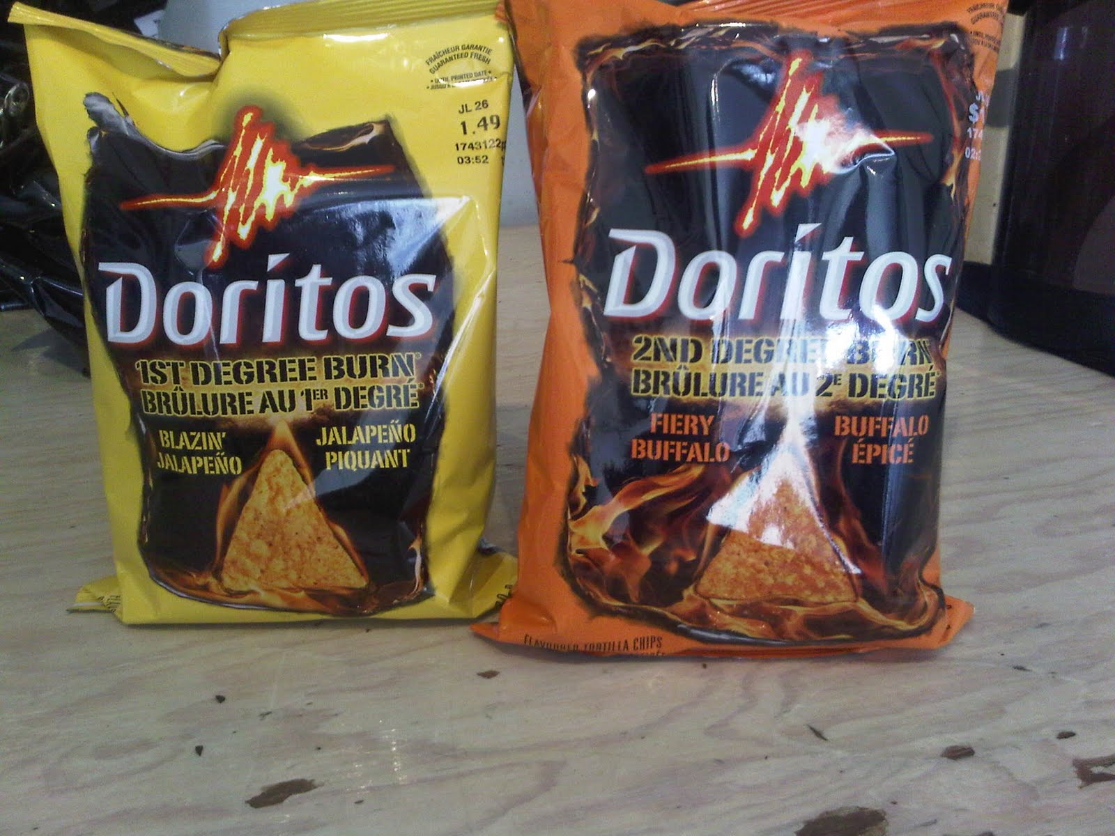 Doritos 3rd Degree Burn