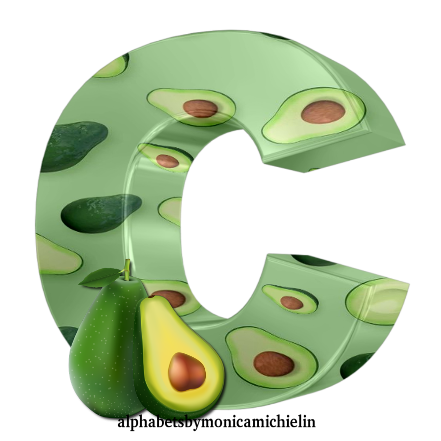 M. Michielin Alphabets: ALFABETO ABACATE E BENEFICIOS DA FRUTA ...