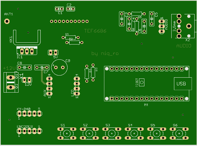 Nicu FLORICA (niq_ro): Radio FM (RDS) cu TEF6686 si Arduino Nano (Uno)