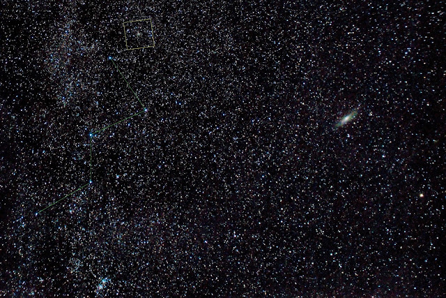 Above us only sky: NGC 7789 "Caroline's Rose" open cluster