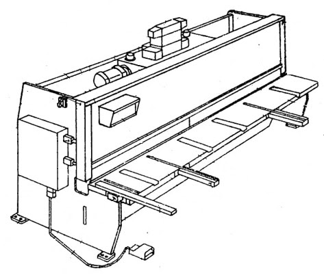 MESIN GUNTING HIDROLIK /SHEARING HYDRAULIC MACHINE - Guru Teknik Mesin