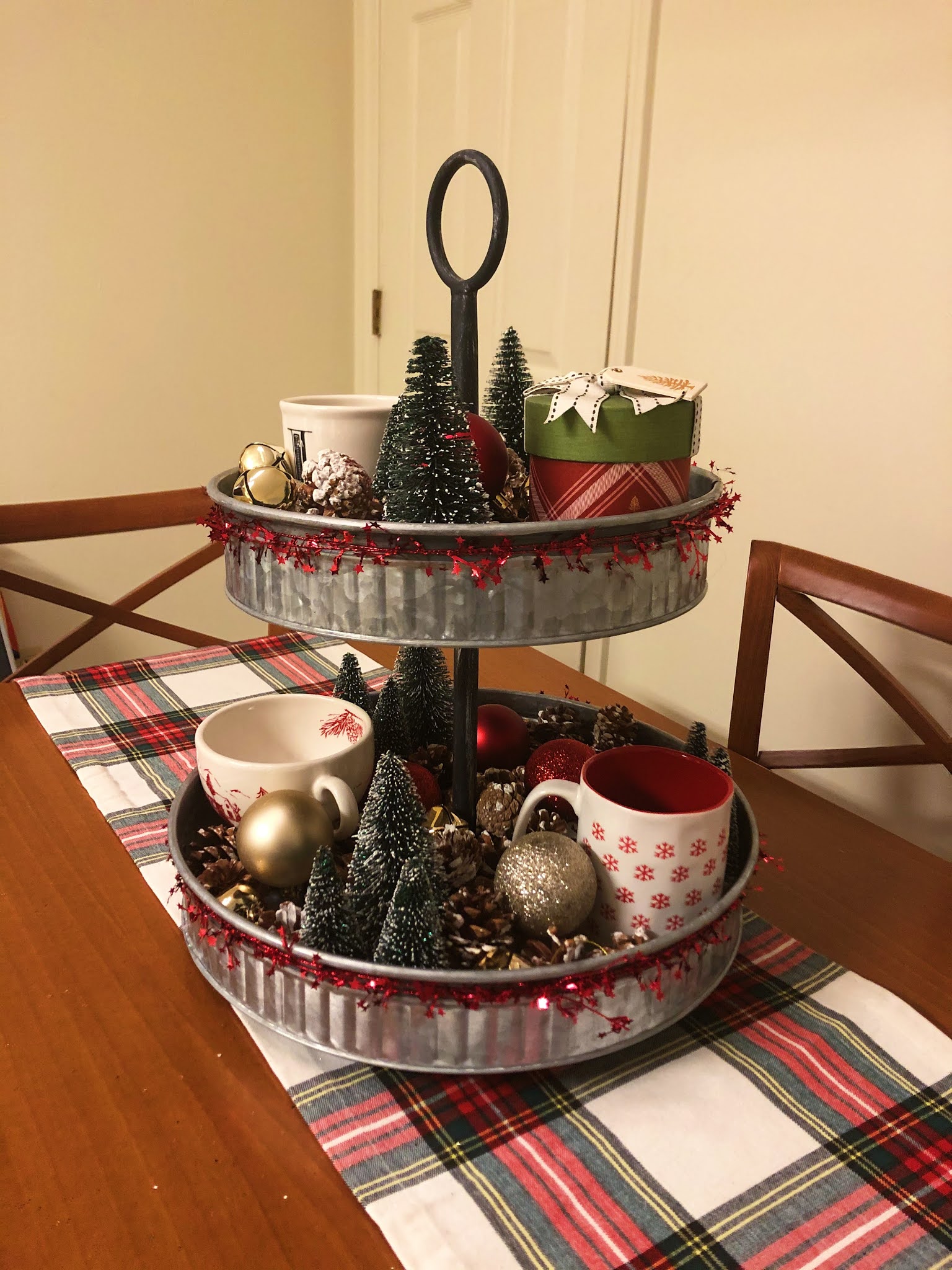 How to Decorate a Holiday Tiered Tray: Step By Step - Shenandoah Sugar