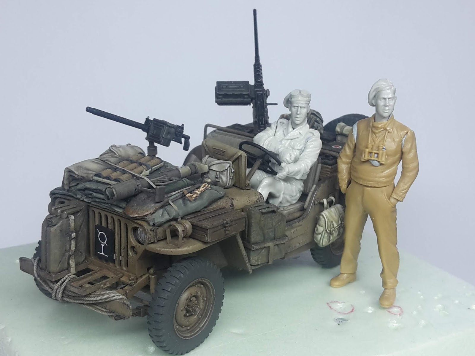 Andy's Grey Army: Popski's Private Army - Part 2, Painting