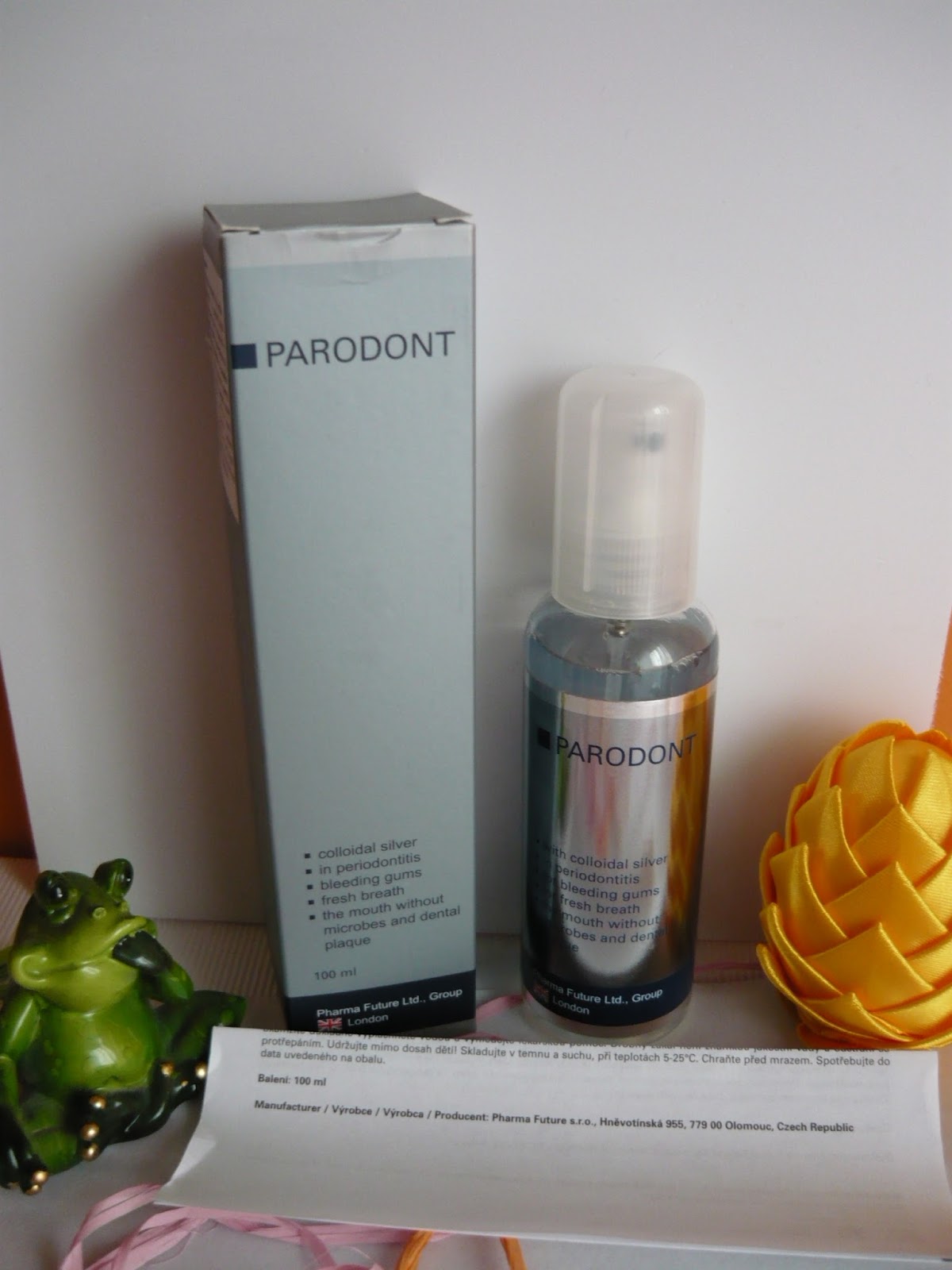 dla każdego coś fajnego: Parodont - spray do ust ze srebrem koloidalnym ...