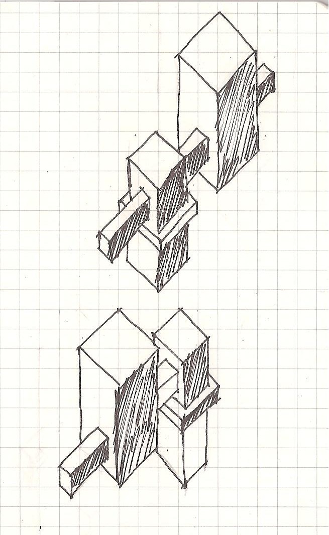 Allen Cheng: Axonometric drawings