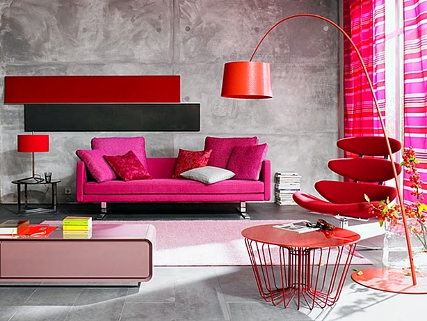 Elite Decor: 2015 Decorating Ideas with Red Color