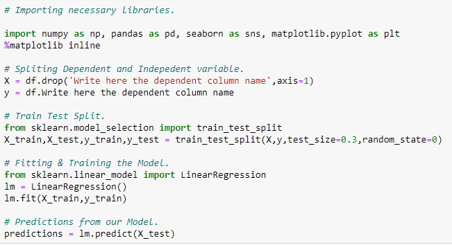 Data Scientist.: ML | Linear Regression using Python.