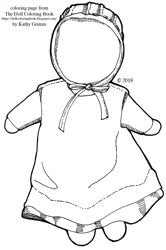 Amish Doll Coloring Coloring Pages