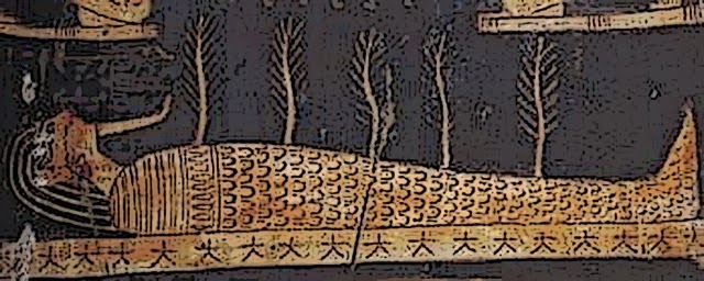 福克斯的古埃及文學校: 植物木乃伊：古埃及的穀物木乃伊與其棺木(Corn Mummy and Coffin)