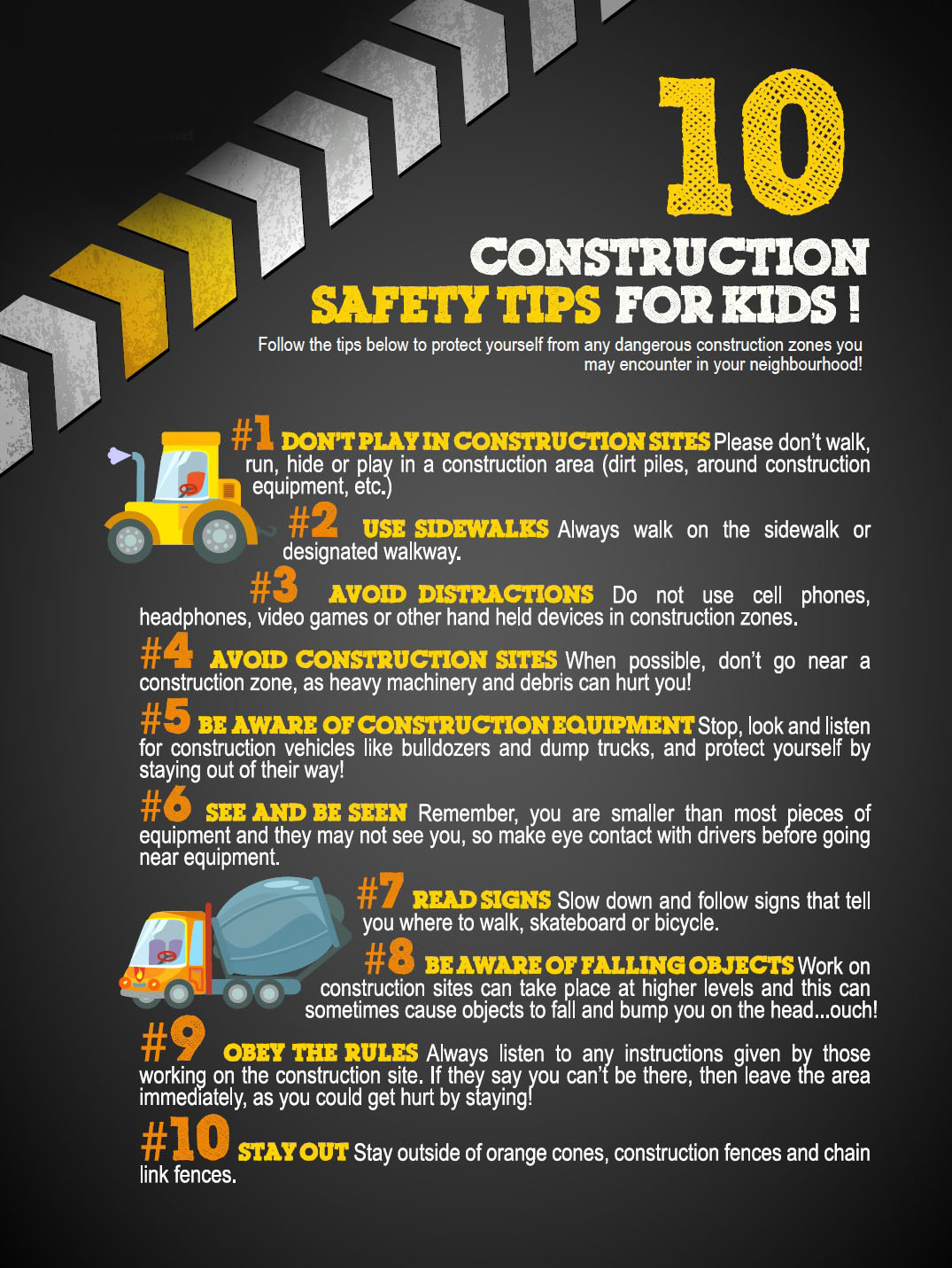 Construction Safety Tips for Kids - GWG