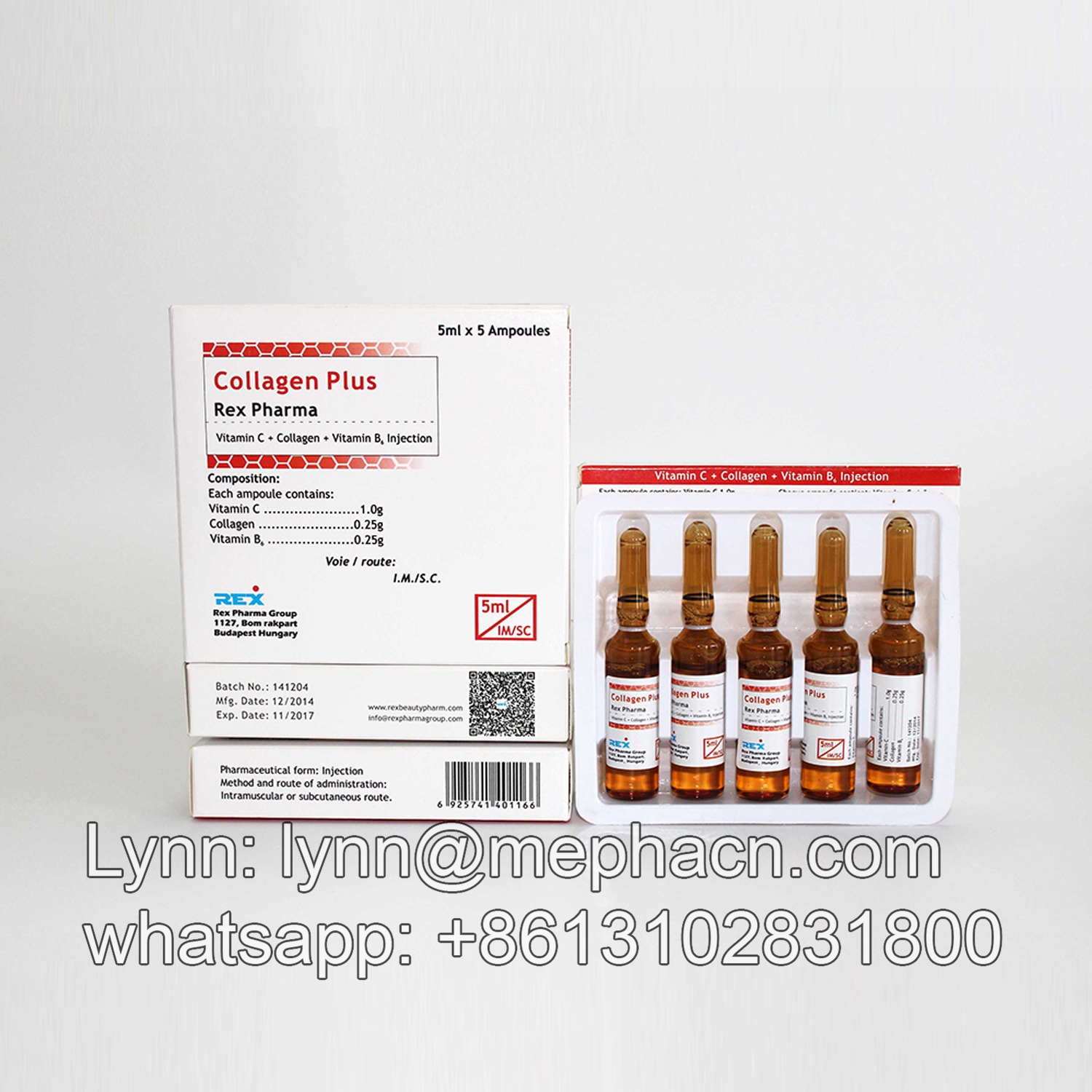 Collagen Plus Injection for Anti-aging and Anti-wrinkle