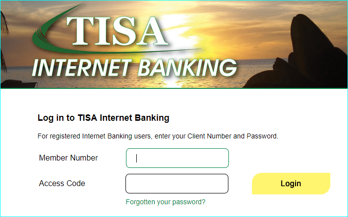 How to apply for TISA Savings and Loan Internet Banking - Tech Pacific