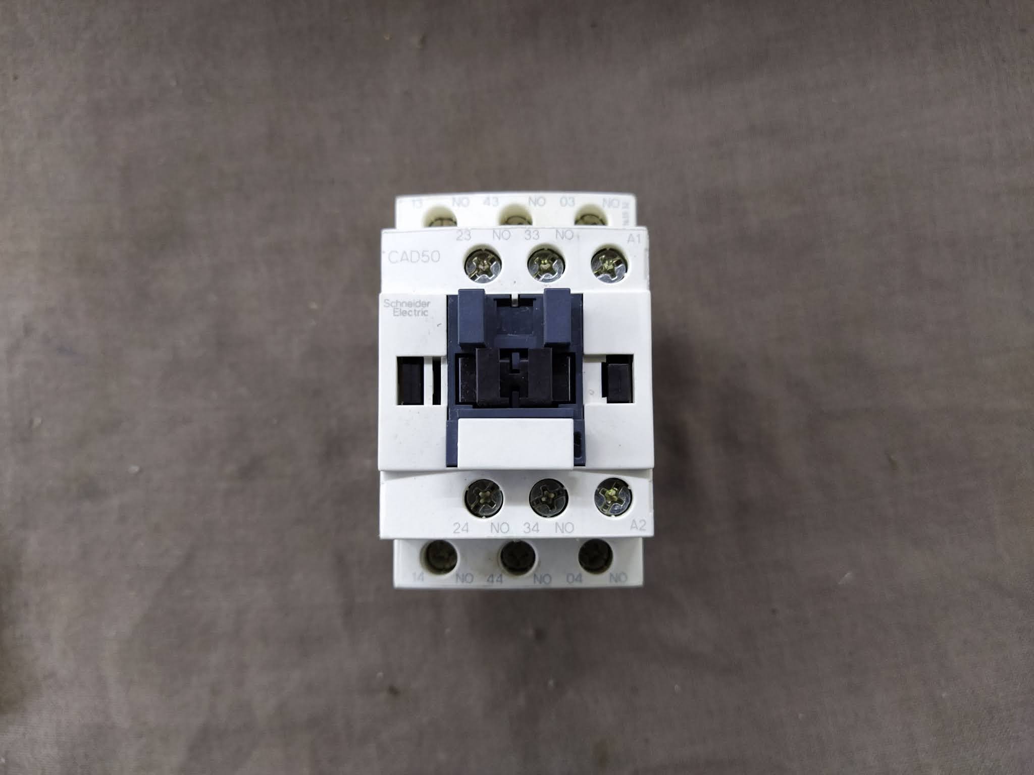 SCHNEIDER CAD50 JIS C 8201-5-1 AUXILIARY CONTACTOR MODULE JISC820151 ...