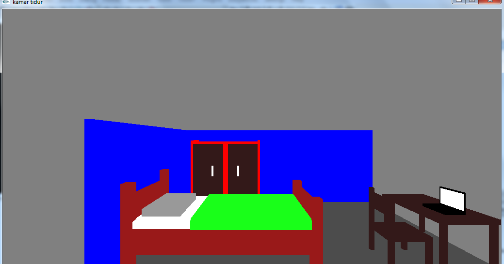 Sekolah INF: projek animasi 3D interior rumah dengan opengl dengan C++ ...