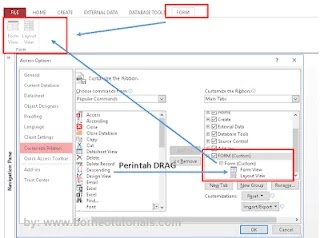 Panduan Membuat Menu Ribbon Custom di Ms Access 2013 - Borneotutorials ...