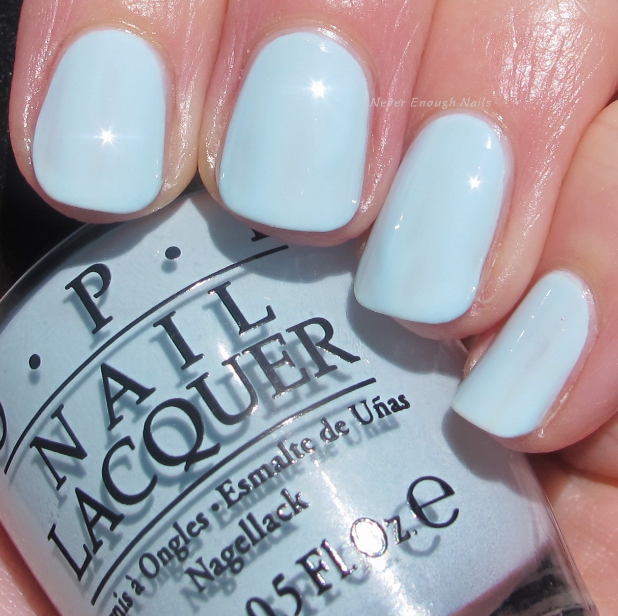 Sky Blue Nail Polish Opi Creative Touch