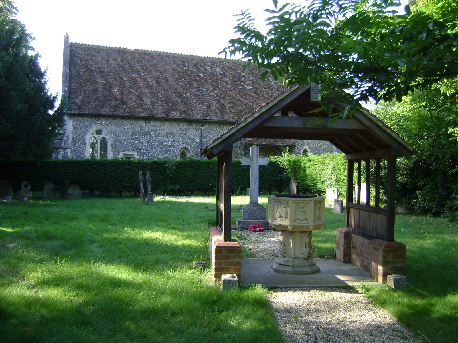 American Memorials in Norfolk & Suffolk: Debach: All Saints House