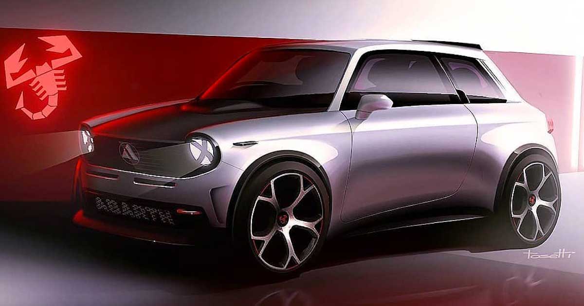 Autobianchi A112 Abarth - Un render che fa sognare il suo ritorno