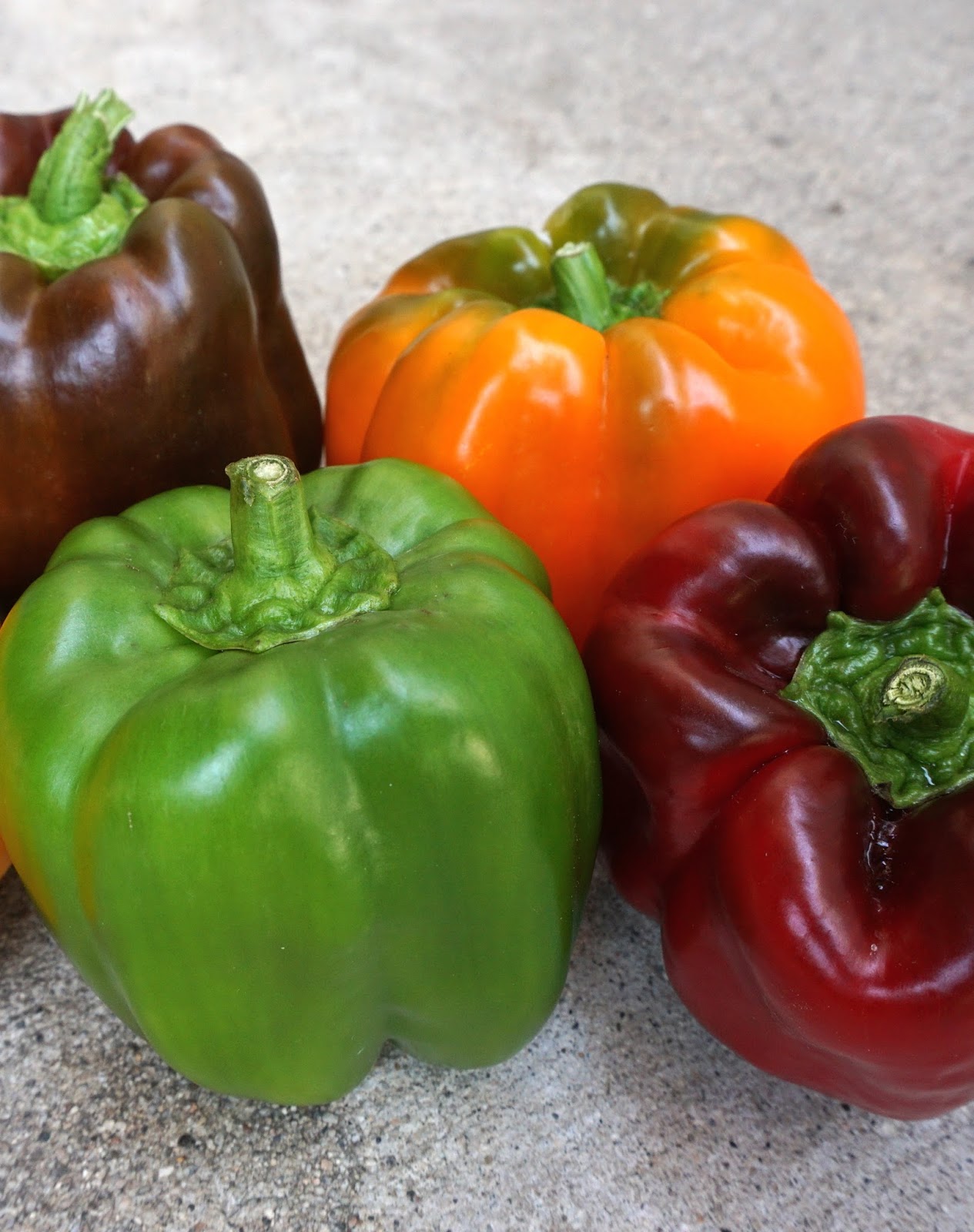 Andie's Way: A Tasty Rainbow of Bell Peppers