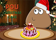 Pou Christmas Cake | juegos de Pou - jugar online - descargar - cartoon