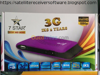7 Star 9191 HD Mini Software 7Star 9191 HD Mini Mise A Jour 2019 Dump Original 7Star 9191 HD Mini