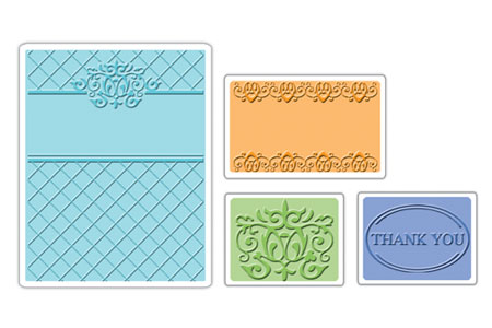 What's New: Sizzix: Embossing Folders