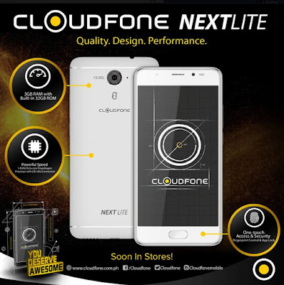 CloudFone Next Lite Announced; 5-inch FHD, Octa Core SD430, 3GB RAM for ...