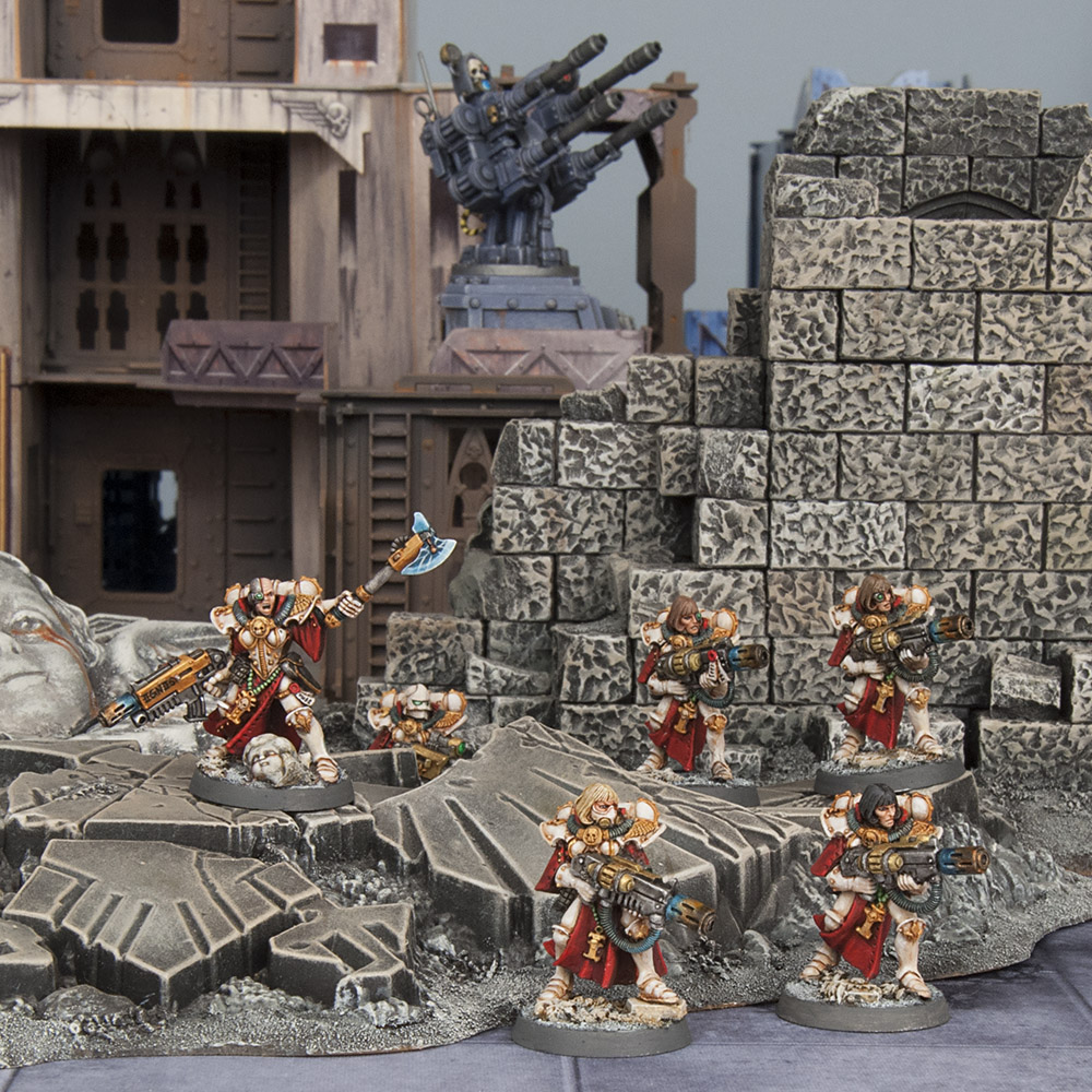 Dr. Mathias's Miniature Extravaganza: Sisters of Battle - Dominion ...
