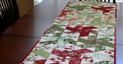 Beautiful Skills - Crochet Knitting Quilting : Peppermint Table Runner ...