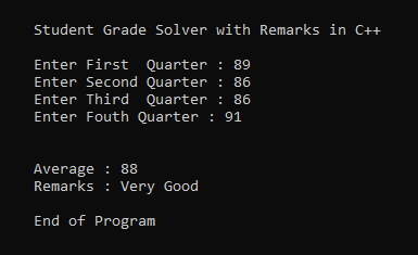 Free Programming Source Codes and Computer Programming Tutorials: Student Grade Solver with ...