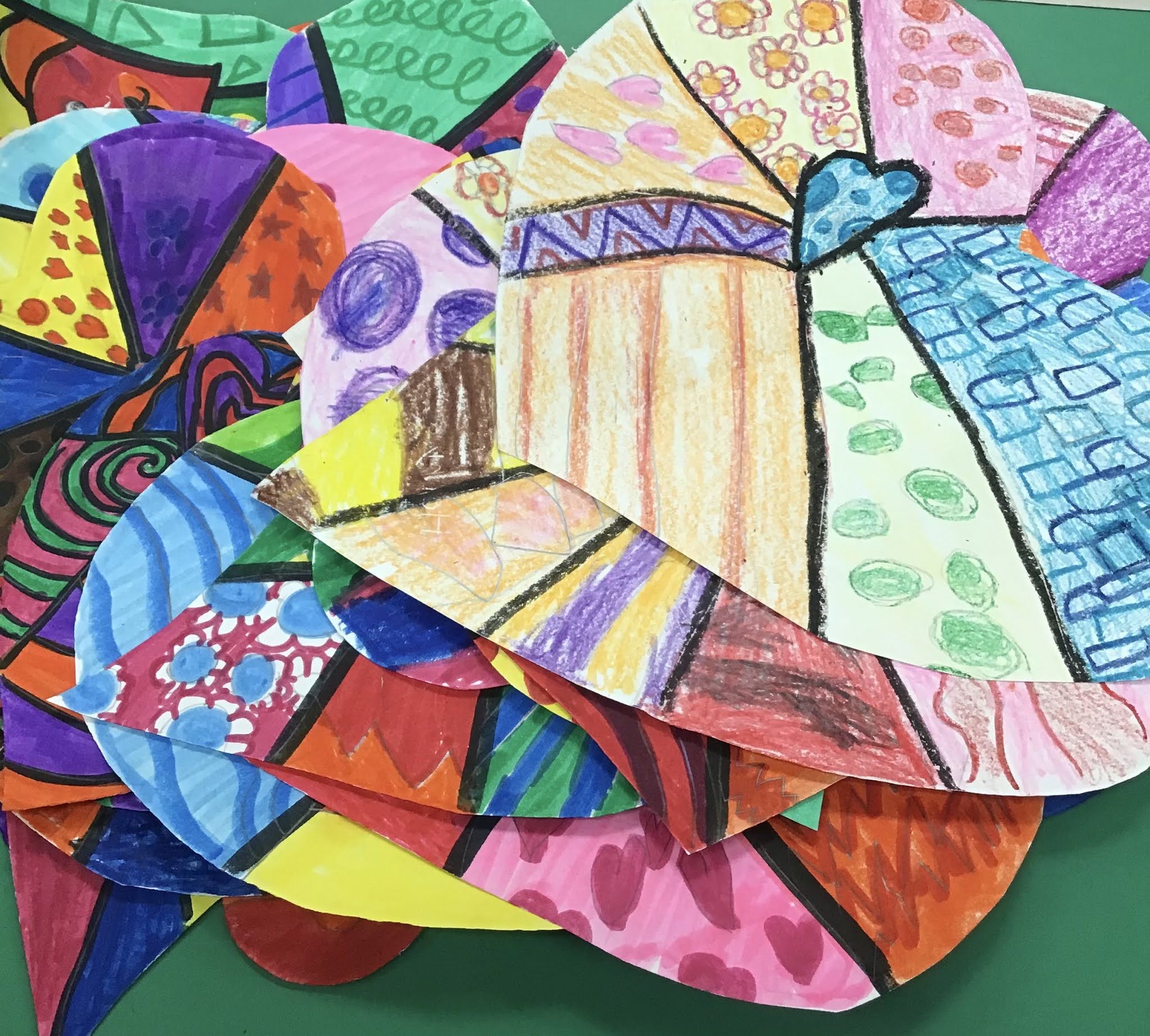 Art With Mr. E: Collaborative “Happy Art” Project K-4th