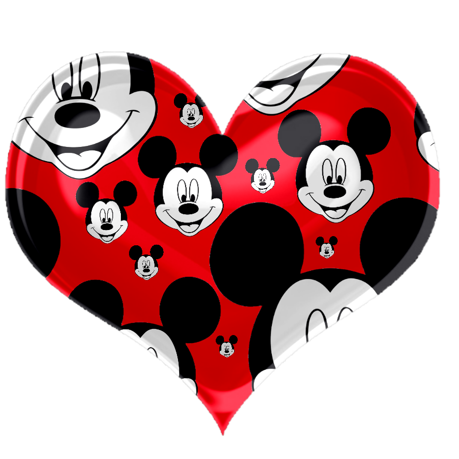 M. Michielin Alphabets: RED TEXTURE MICKEY FACES ALPHABET, NUMBERS AN ...