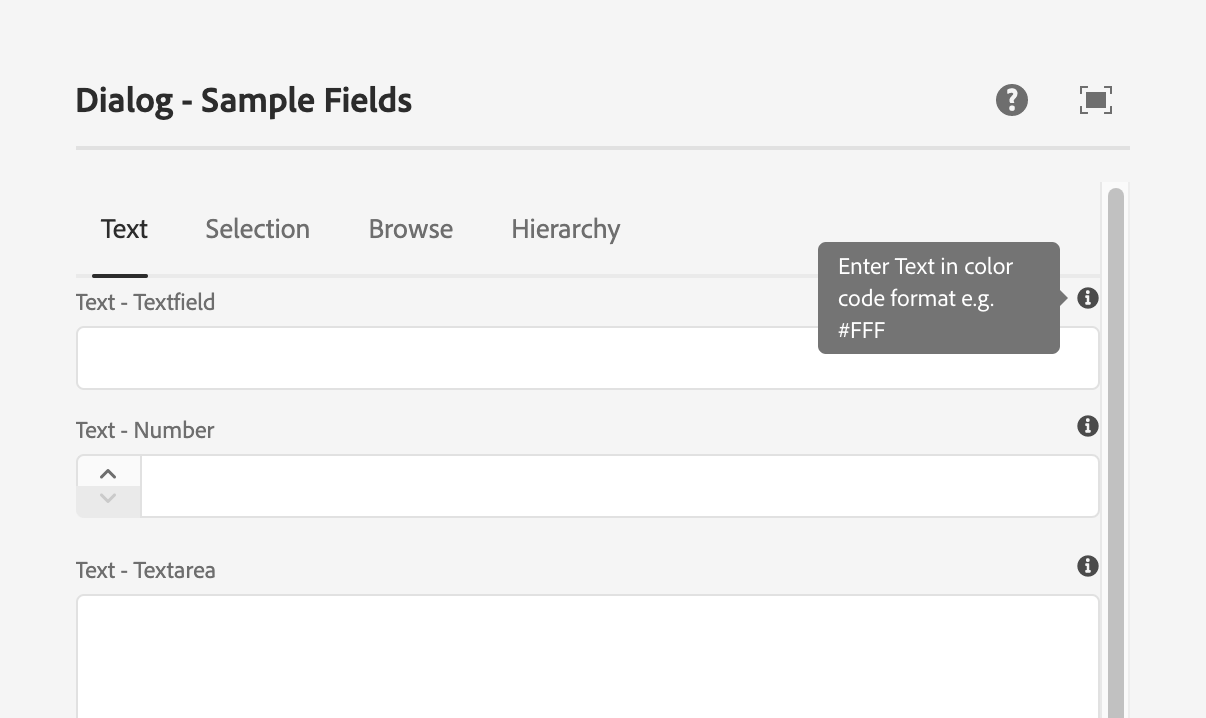 AEM Lab - Arun Patidar: AEM - Touch UI Dialog | Field Description with ... AEM Lab - Arun Patidar: AEM - Touch UI Dialog | Field Description with ...
