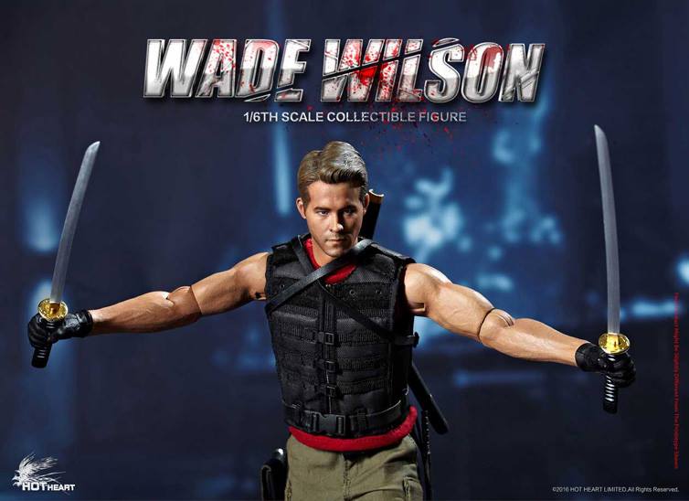 toyhaven: Hot Heart FD003 1/6th scale Wade Wilson Collectible Figure ...