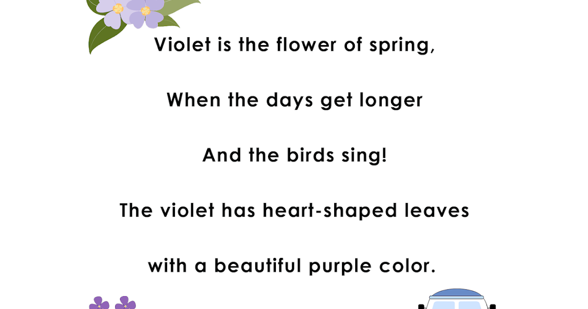 Letter V story for Kids - The Violet Flowers - Alphabet Stories for kids