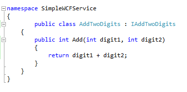 Creating a Simple WCF Service – Perceptions