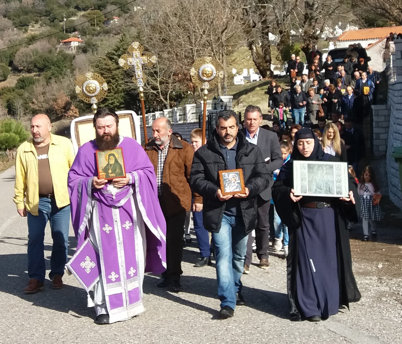 Άγιος Νεκτάριος Κρέντης. Άγραφα | Ευρυτανία | Καρπενήσι: Η ΚΥΡΙΑΚΗ ΤΗΣ ...