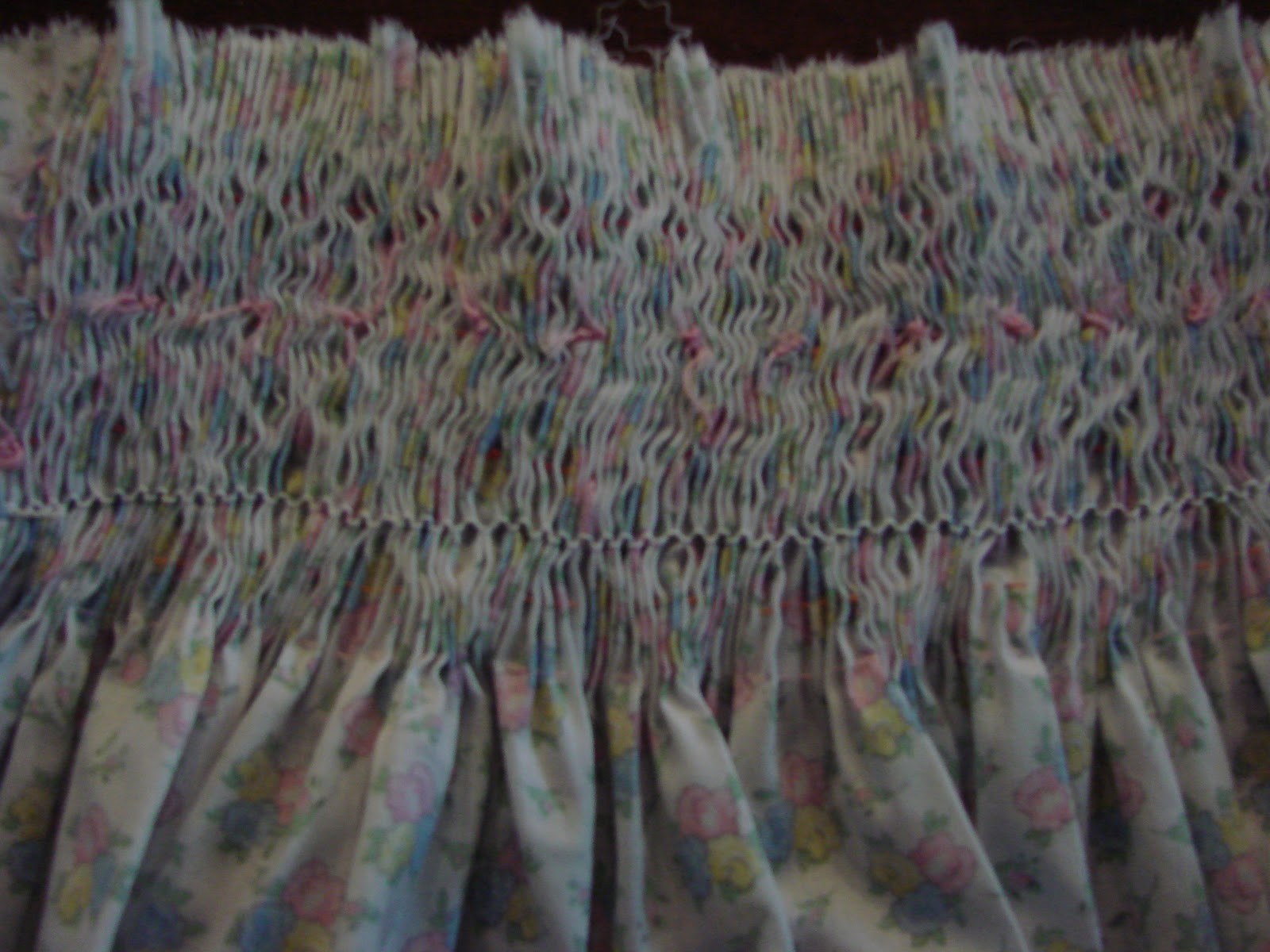 dream quilt create: English Smocking