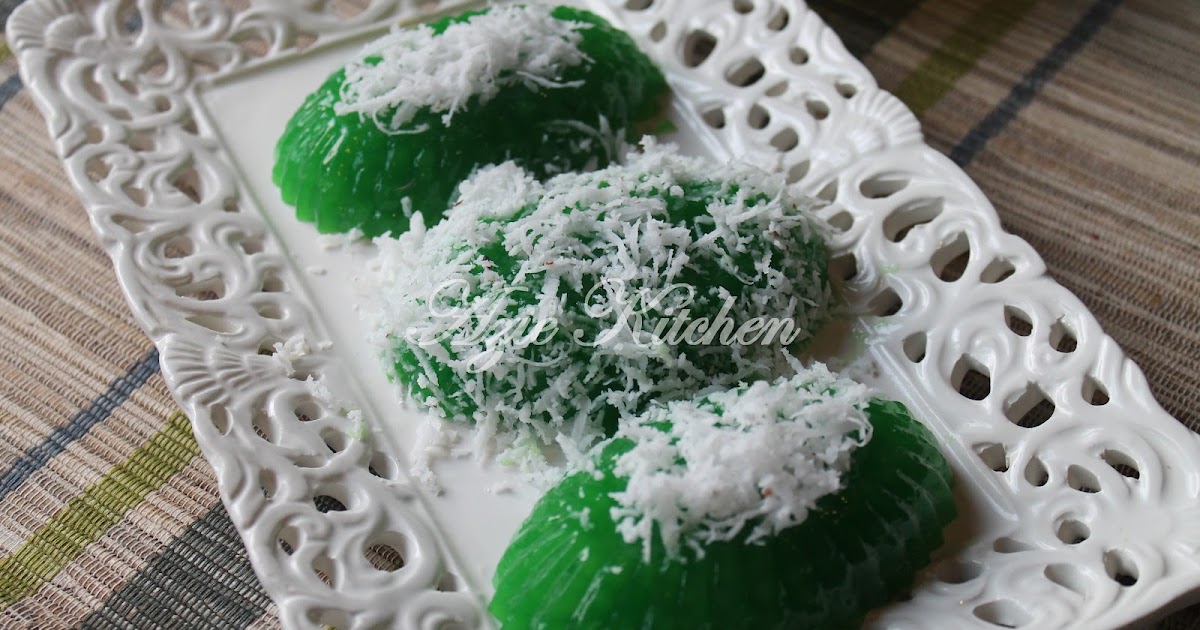 Kuih Sagu Pandan - Azie Kitchen