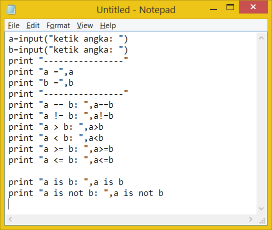 Mengenal Operator Logika Pada Python - Niguru Indonesia