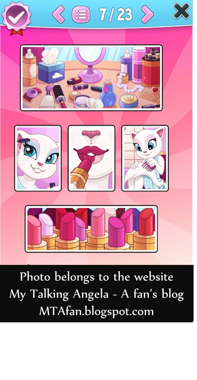 My Talking Angela - A Fan's Blog: Stickers Collection