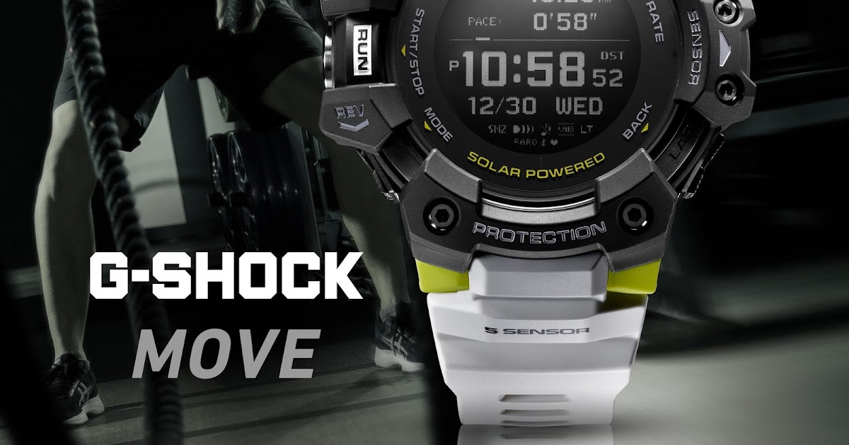 G-SHOCK Debuts First-Ever Model Featuring Built-In Heart Rate Monitor ...