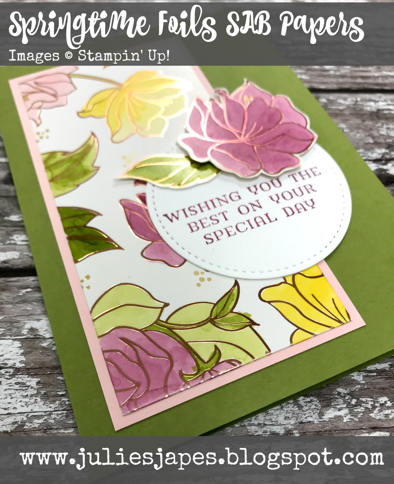 Julie Kettlewell - Stampin Up UK Independent Demonstrator - Order ...